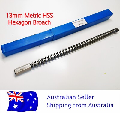 13mm Hexagon Broach Metric Size High Speed Steel Cutting Tool | eBay