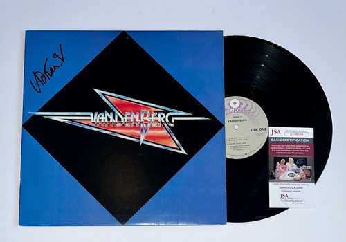 ADRIAN VANDENBERG HAND SIGNED AUTOGRAPHED VINYL ALBUM LP WITH JSA COA ...