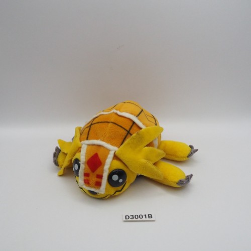 Armadillomon D3001B Digimon Adventure Kuta Bandai Chara Plush 5" Toy ...