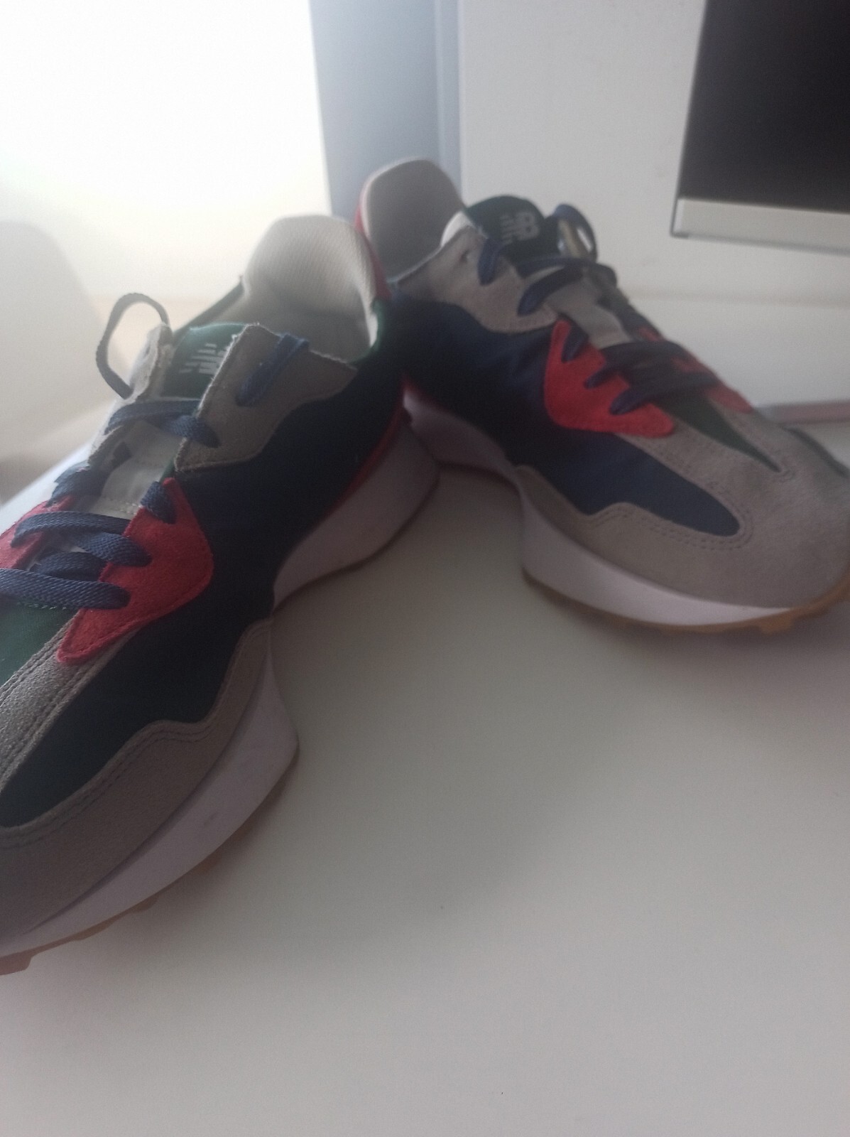 New Balance 327 Cordura NB Blue Multicolor Sneakers S… - Gem