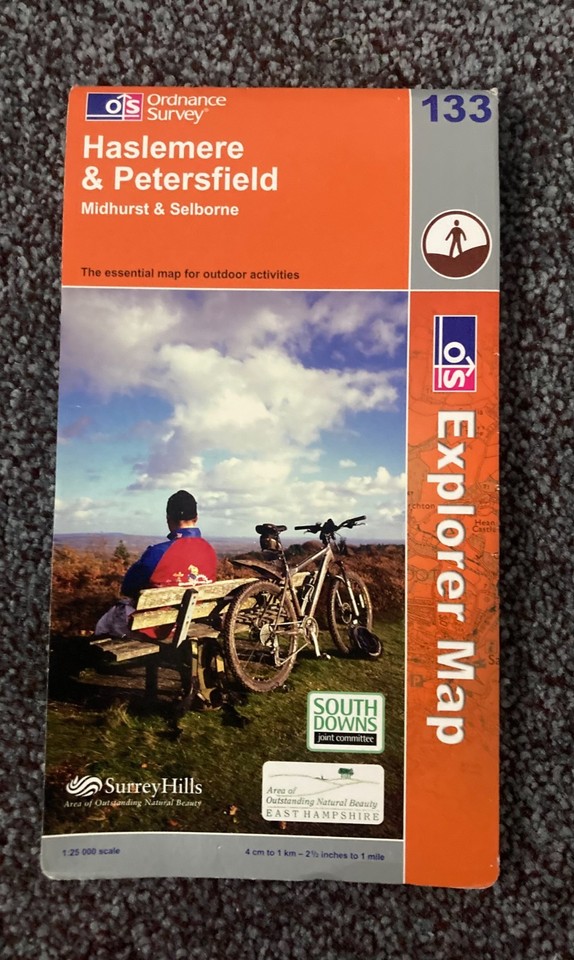 11 x Various Ordnance Survey OS Maps South Downs Yorkshire Dales Surrey ...