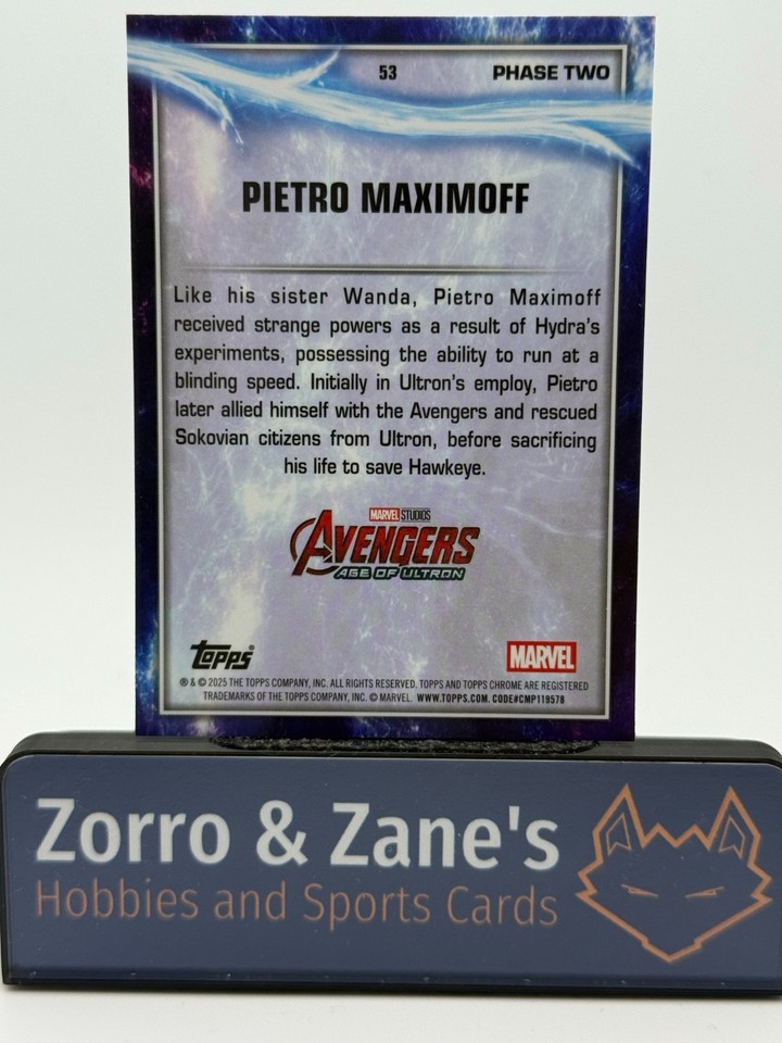 2025 Topps Chrome Marvel Studios PICK YOUR CARD! Buy More & Save! | eBay