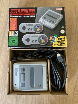 Super Nintendo SNES Classic Mini Entertainment System Console Boxed - 2 ...