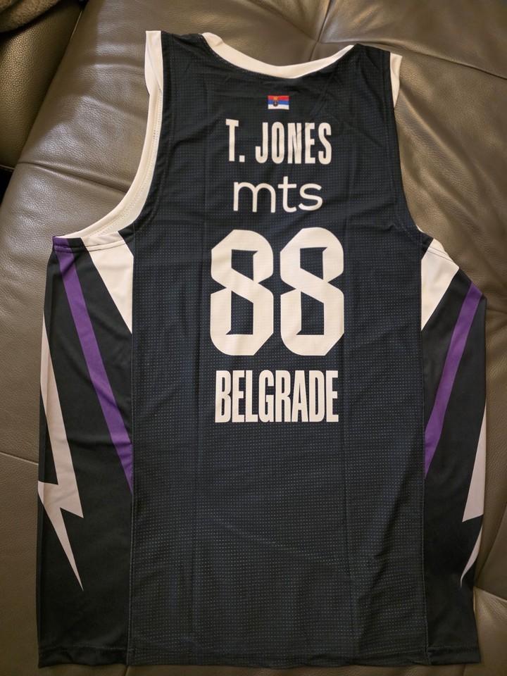 tyrique jones jersey canotta maglia euroleague eurolega Partizan ...