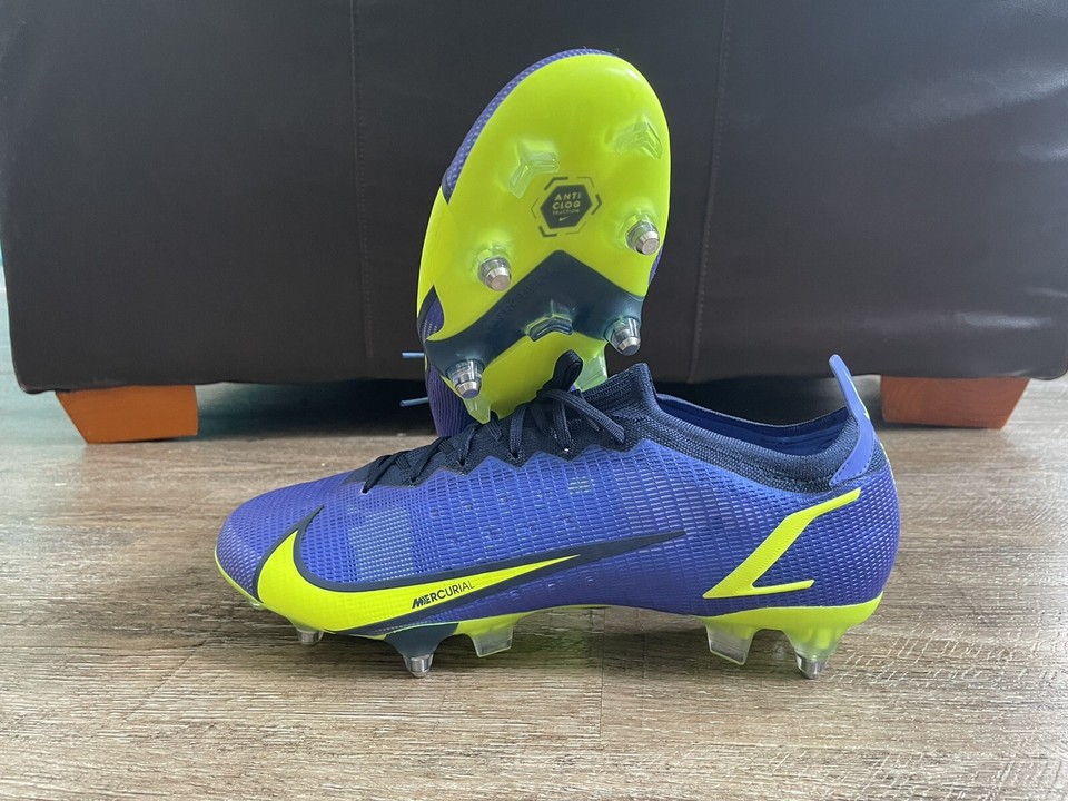 Nike Vapor 14 Elite SG Pro AC Soccer Cleats Sapphire Volt Men’s Sz 13 CV0988-575 | eBay