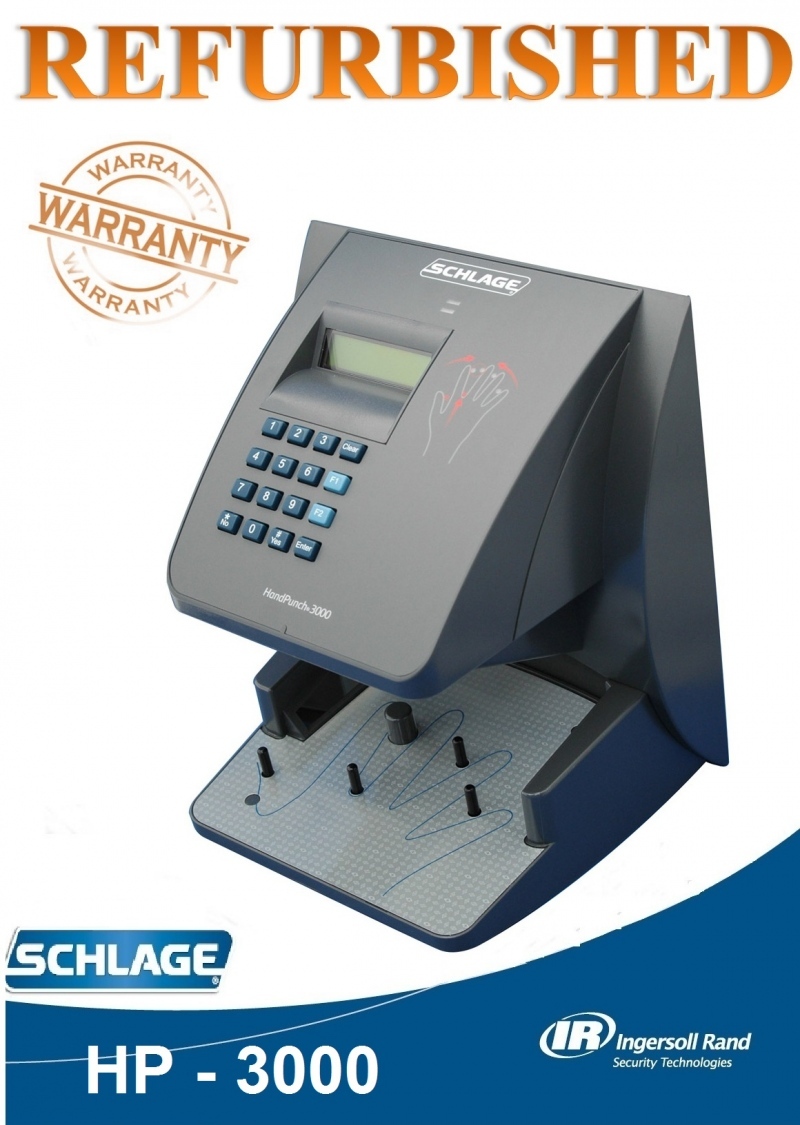 Schlage HandPunch Refurbished HandPunch HP-3000 E | eBay