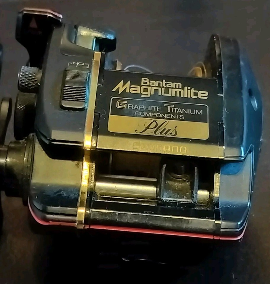 Shimano Bantam Magnumlite 2000SG Graphite Titanium Plus Baitcasting ...