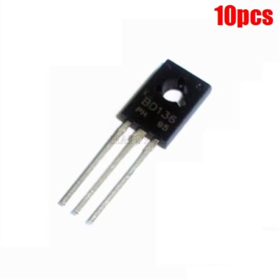 10Pcs BD136 TO-126 Pnp Power Transistor ci | eBay Australia