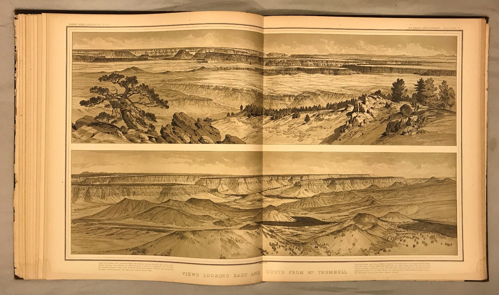 Atlas to Accompany the Tertiary History of the Grand Canyon,Clarence E ...