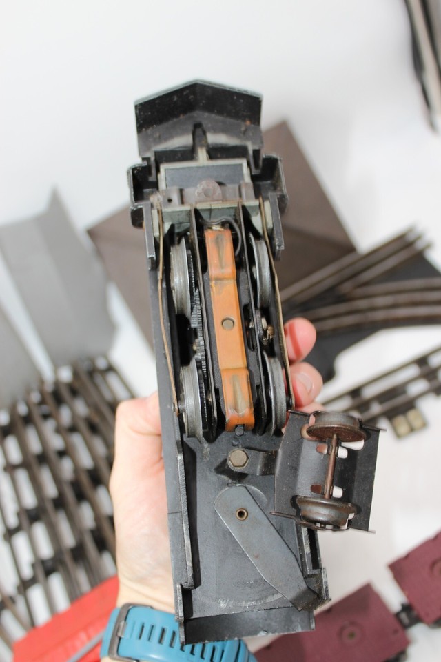 Vintage 1950s Marx PARTS/Set Electric Train Toy Large Lot Metal ...