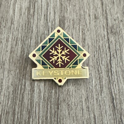 Keystone Pin Lapel Colorado snow ski resort snowboarding T31 | eBay
