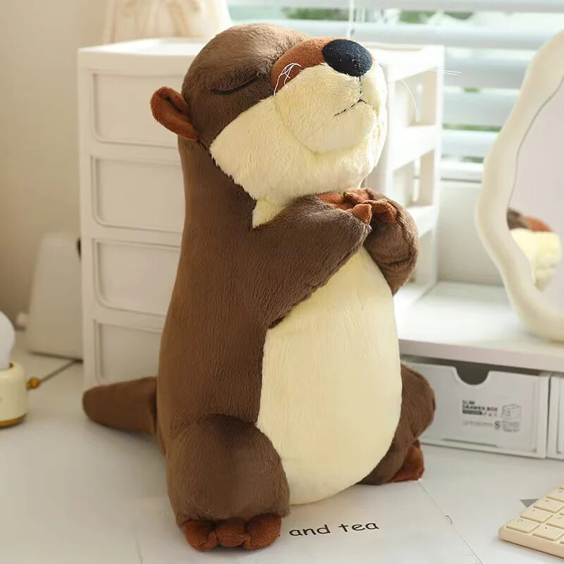20 CM Blessing Otter Plush Toy Stuffed Animal Toddler Doll Gift for ...