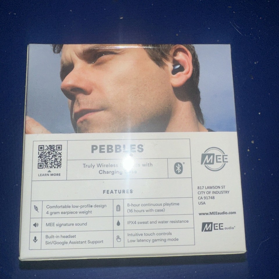 MEE audio Pebbles True Wireless Earbuds - Bluetooth 5.3 Low Profile in ...