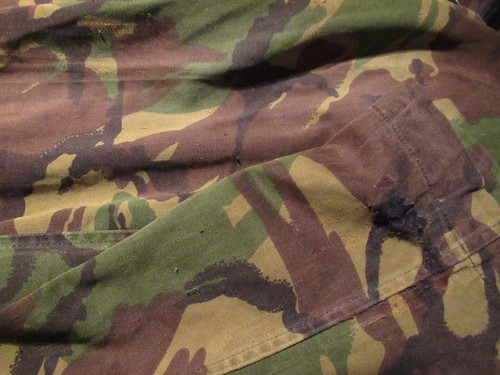 Vintage 1980s British army M85 camo trousers pants military cargo ...