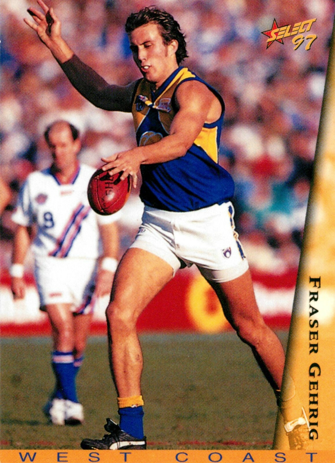 1997 WEST COAST EAGLES AFL Card FRASER GEHRIG | eBay Australia