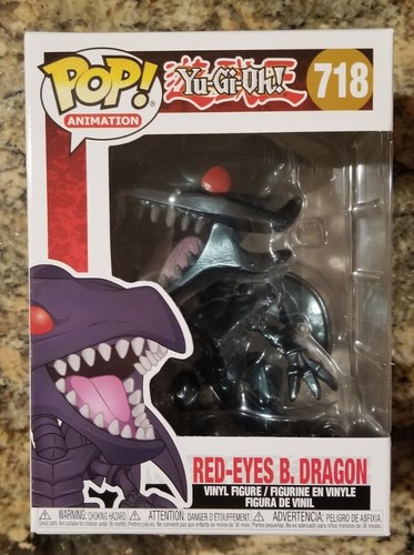 Funko POP! Animation Yu-Gi-Oh Red Eyes Black Dragon 718 | eBay