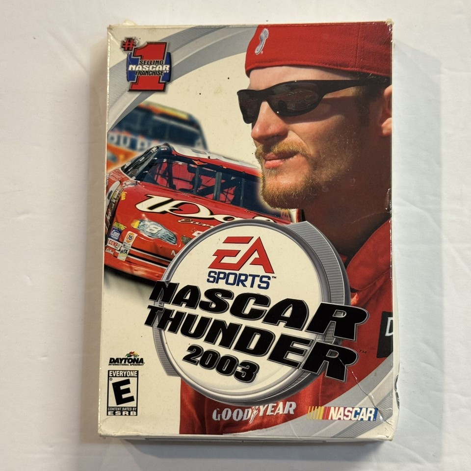 EA Sports Nascar Thunder 2003 PC CD ROM Racing Game Complete box ...