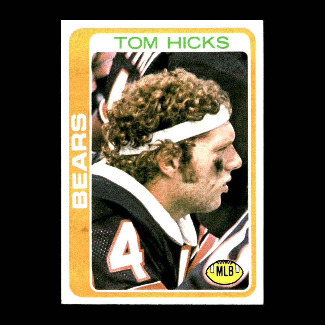 Tom Hicks 1978 Topps Rookie Chicago Bears #92 R308D 2 | eBay