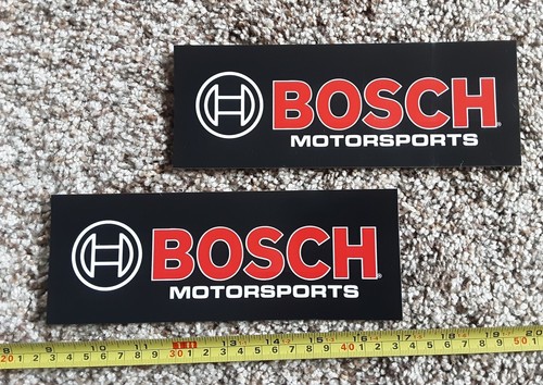 Lot of 2 BOSCH Motorsports Spark Plugs Racing Decals NHRA NASCAR ...