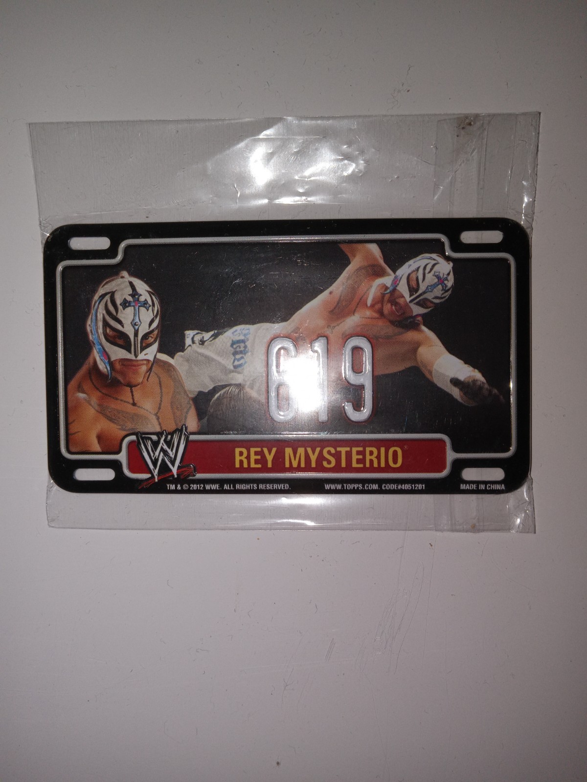 WWE 619 Rey Mysterio License Plate Magnet | eBay