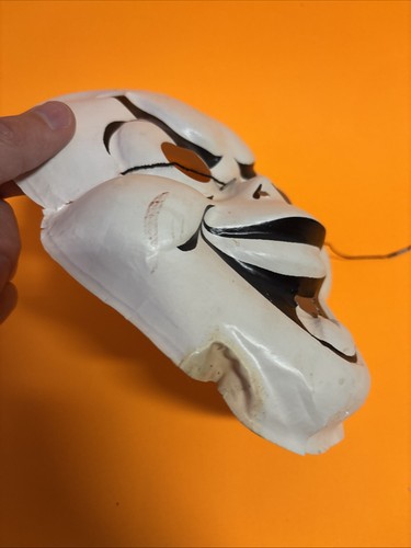 Plastic Casper Mask Halloween Vtg Ghost Decoration Rare Gus Scary 60s ...