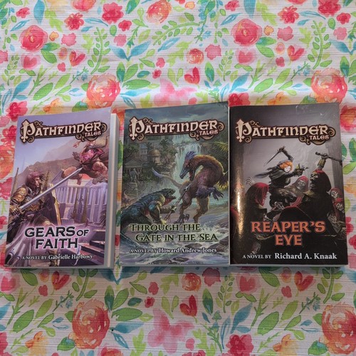 Lot of 3 Pathfinder Tales Books Paperback | eBay