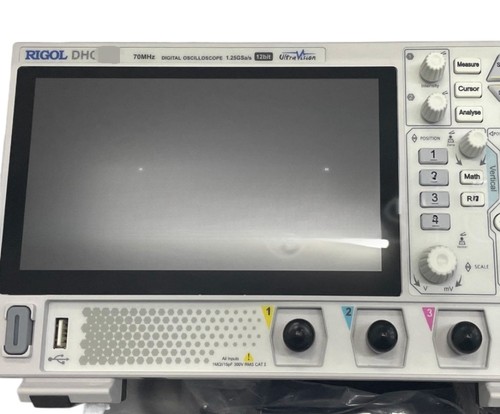 12 bit vertical resolution of digital oscilloscope DHO812 (100M dual ...