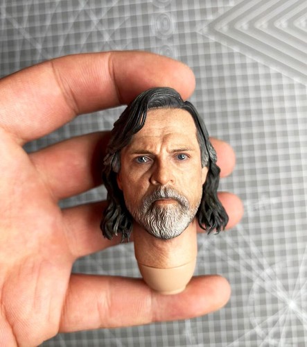 Head Sculpt 1/6 Luke Skywalker Figure Hot Toys HT MMS458 Star Wars The ...