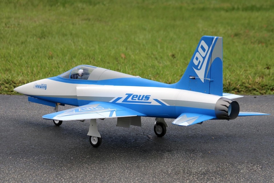 RC Airplane Aircraft Freewing Zeus 90mm EDF Sport Jet Remote Control ...