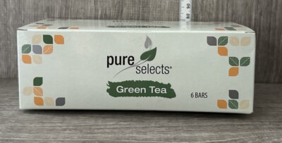 Pure Selects Luxury Bar Soap Green Tea 6 Bars Total SEALED | eBay