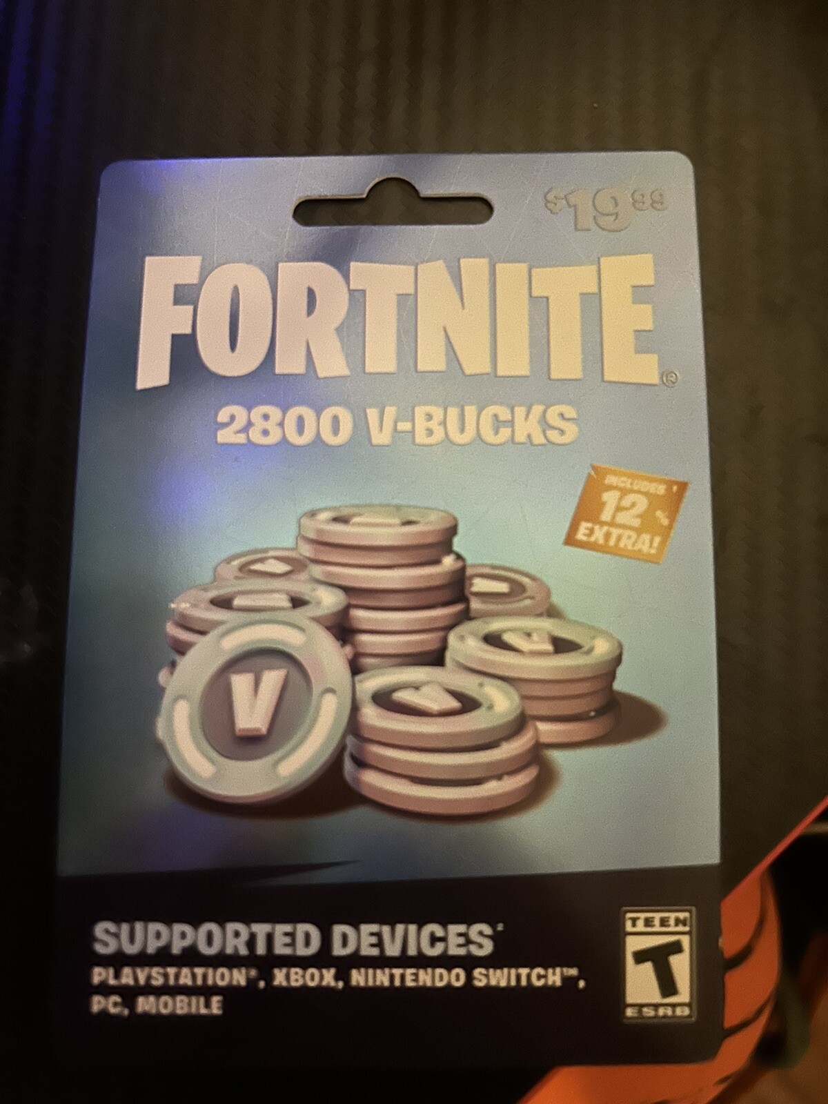 Fortnite 2800 V-Bucks Gift Card Key GLOBAL | NOT A CARD | NO LOGIN ...