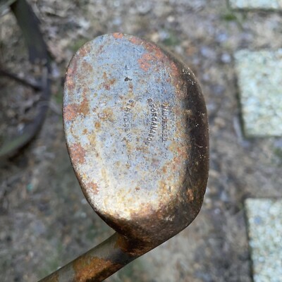 Antique R. FORGAN & SON St. Andrews Iron Wood Wedge Golf Club RARE 1912 ...