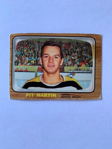 Topps Hockey 1966-67 Pit Martin Boston Bruins card #41 | eBay