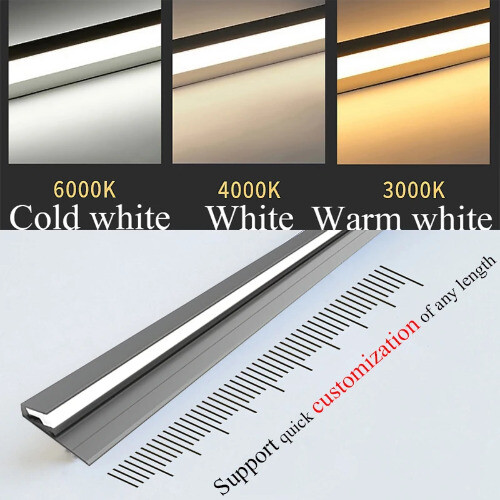 Angle LED Strip Oblique Shelf Edge Side Light-Emitting No Slotting ...