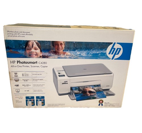 HP Photosmart C4280 All-In-One Printer, NEW In Box 808736757744 | eBay