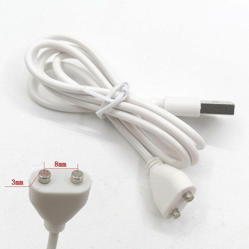 2pin Magnet Dc Vibrator Charging Cable Cord for Rechargeable Wand Toy | eBay