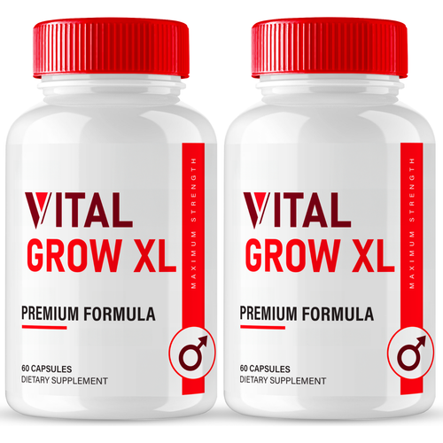 (2 pack) Vital Grow XL Capsules for Men - Max Strength Male Supplement ...