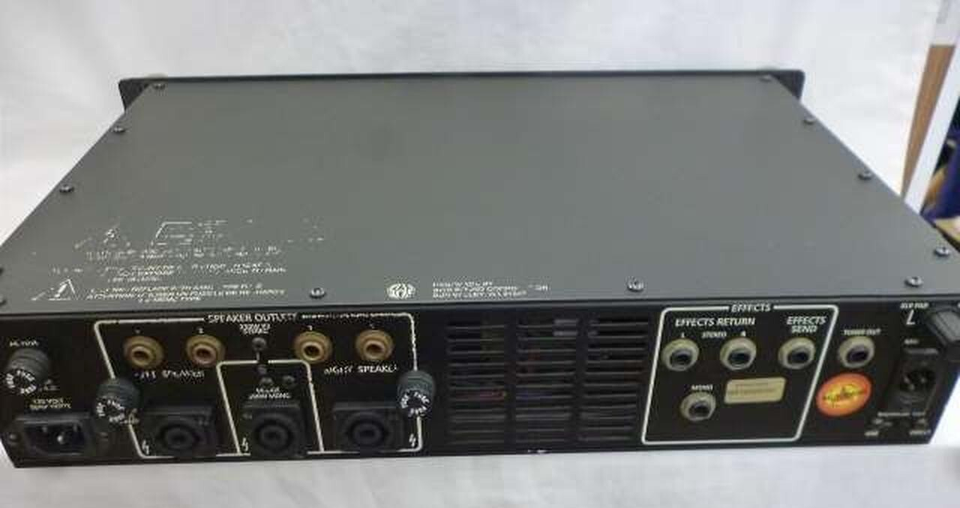 SWR SM-500 Bass Amp Head w/ Gator Rack Mount Tube Preamp Solid State ...