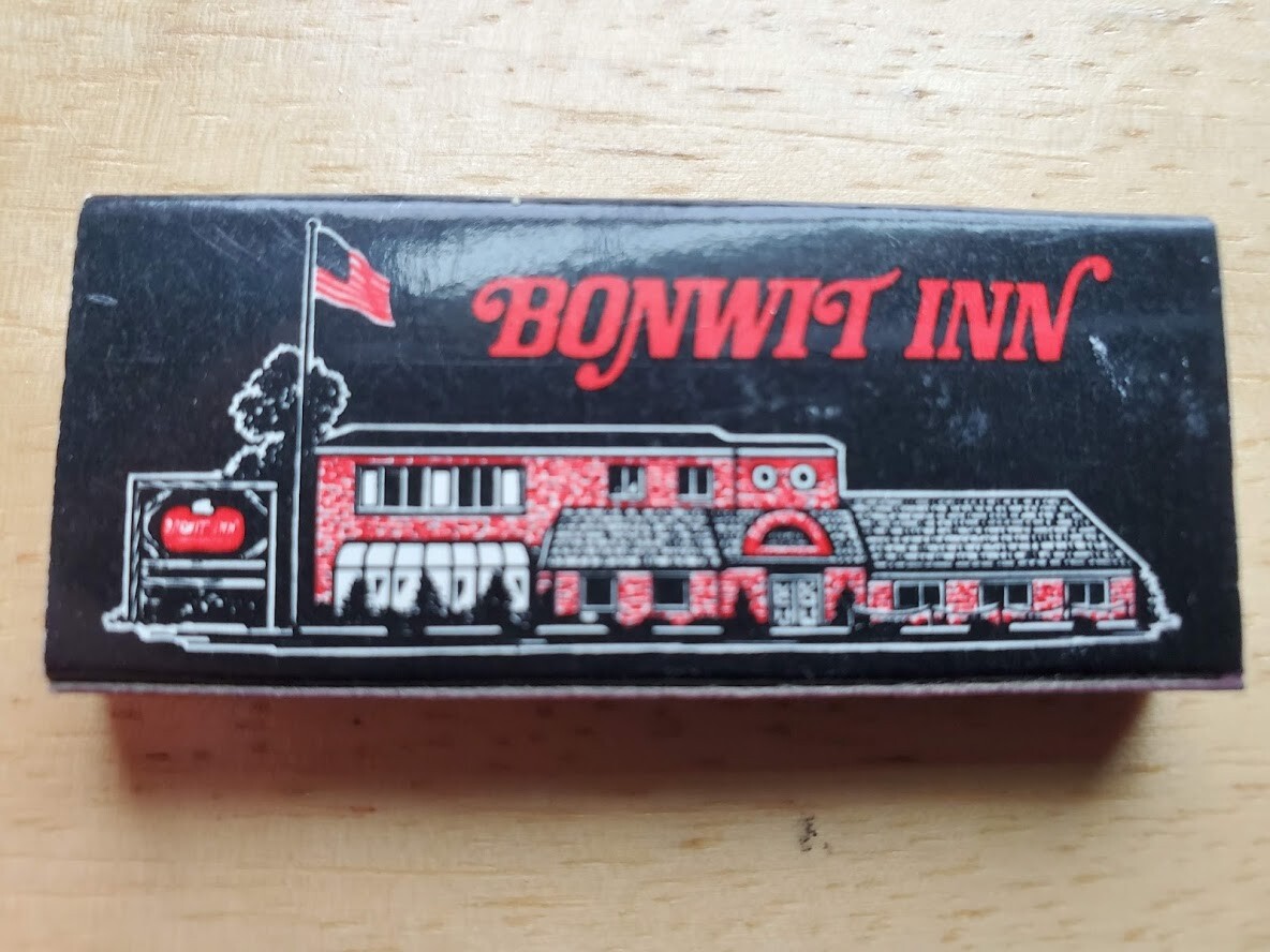Bonwit Inn Seafood and Steaks matchbox Unstruck Commack NY Long Island ...