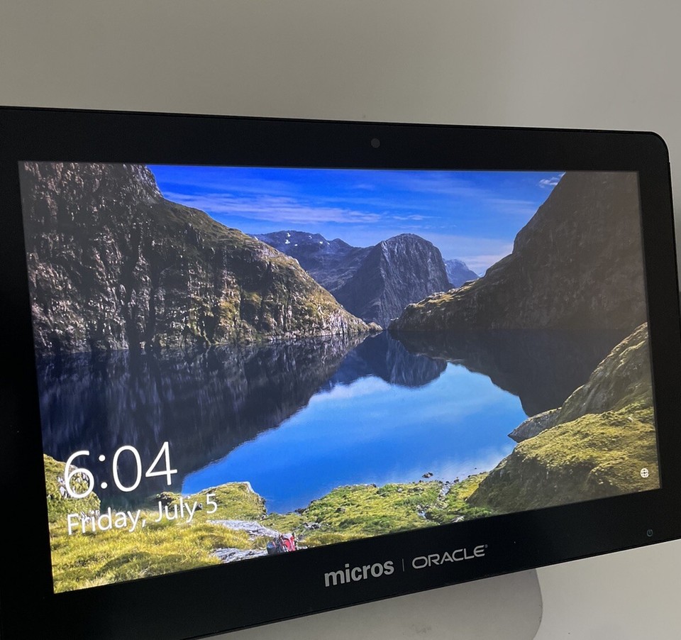 Micros Oracle Workstation 6 POS Terminal Windows 10 No Stand | eBay