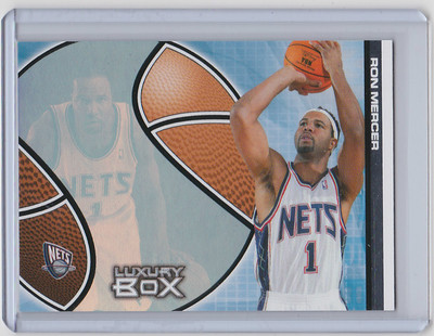 2004-05 TOPPS LUXURY BOX RON MERCER BOX 300 SP /300 #91 NETS | eBay