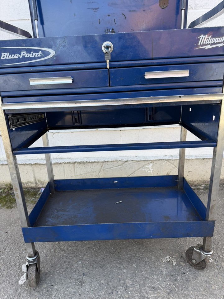 Blue Point Service Trolley Tool Box Tool Chest In Blue, Snap On Spares ...