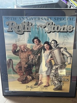 Seinfeld Wizard of Oz Signed Cast Poster (Cast Members Signed) Framed ...