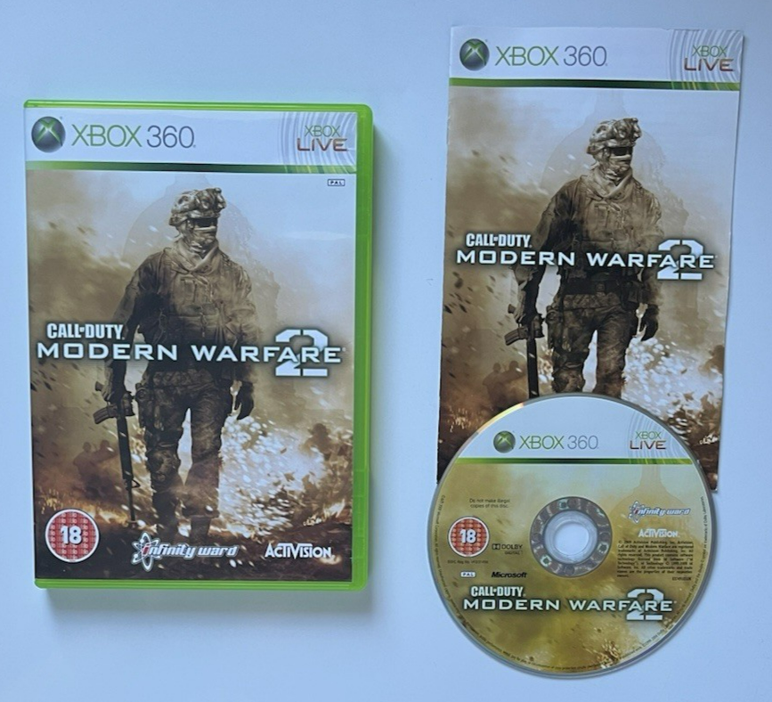 Call of Duty: Modern Warfare 2 - Xbox 360 Game - PAL - With Manual (Ref ...