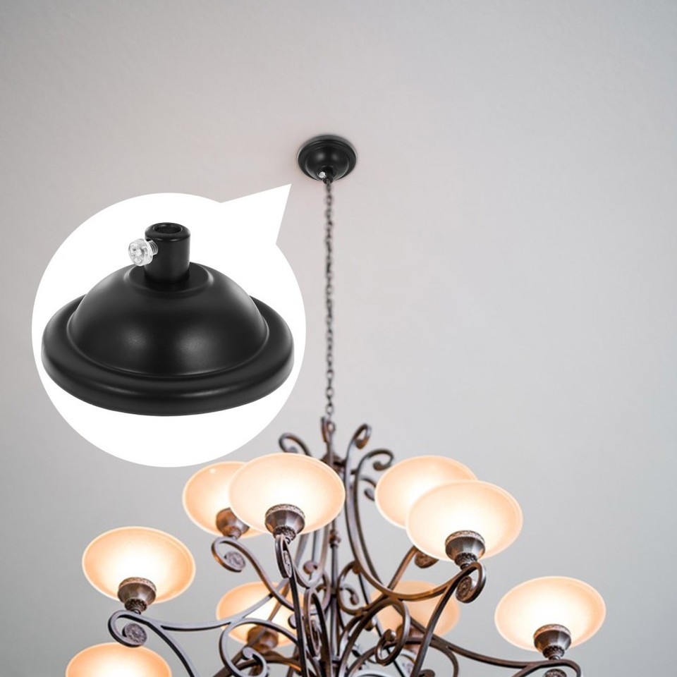 2Pcs Vintage Ceiling Cover Plate Pendant Light Canopy Chandelier ...