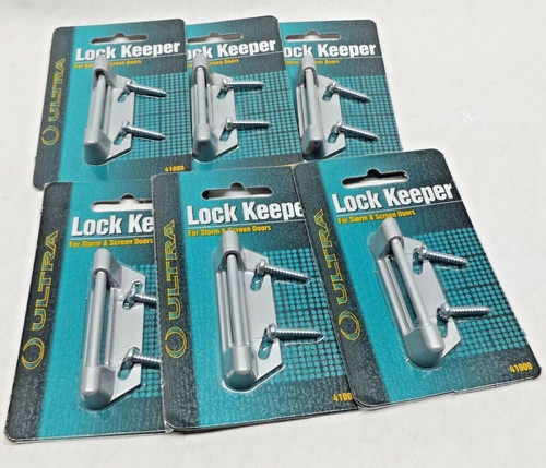 Ultra HARDWARE KEEPER STORM DOOR LOCK ALUMINUM 41000 Box of 6 | eBay