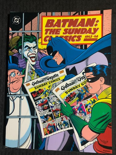 1991 BATMAN The Sunday Classics 1943-1946 SC FVF 7.0 1st Kitchen Sink ...