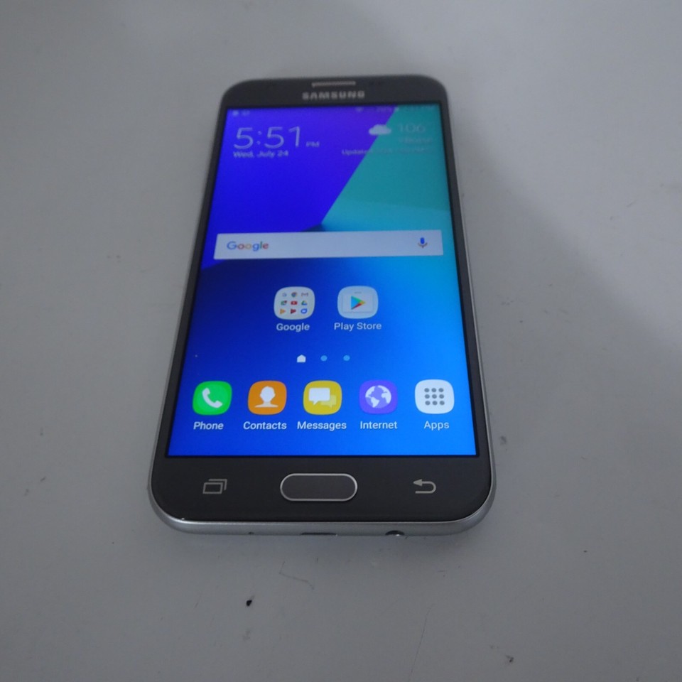 Samsung Galaxy J3 Emerge SM-J327P Sprint Only 16GB Silver Very Good | eBay