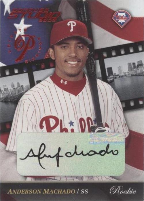 2002 Donruss Studio - Rookie Anderson Machado #234 Private Signings ...