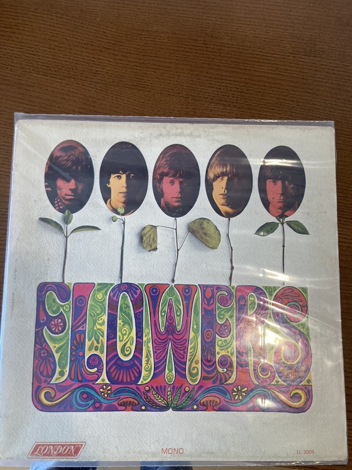 The Rolling Stones FLOWERS Mono LP 33 LL 3509 London Long Playing 1967 ...